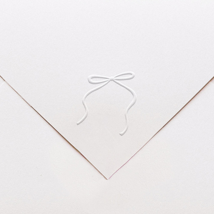 Bow Embosser Embossers by Tara Grangroth | Minted