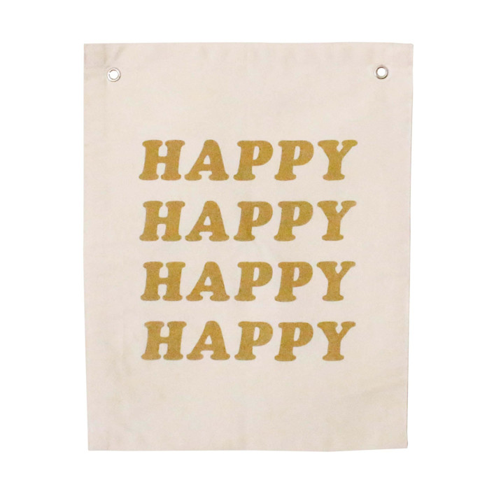 super happy banner Wall Hanging by Imani Kids by Imani Collective | Minted