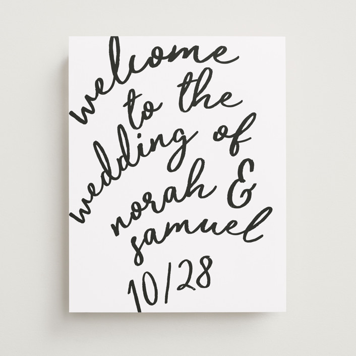 Marlowe Welcome Signs by Kelly Watkins | Minted