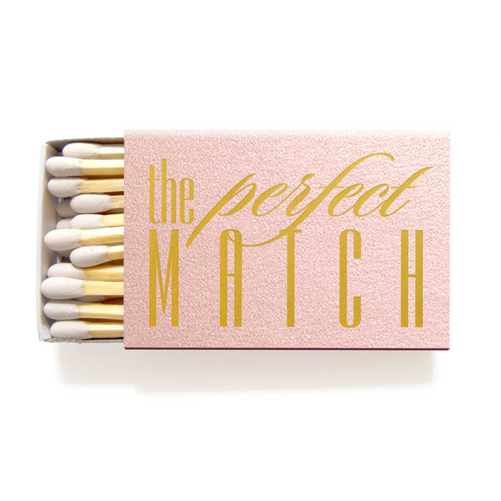 The Perfect Match Matchbox Matchbooks and Matches by Tea and Becky | Minted