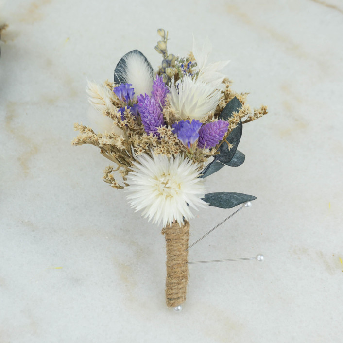 Starry Night Pinned Corsage Corsages by Damselfly Direct | Minted