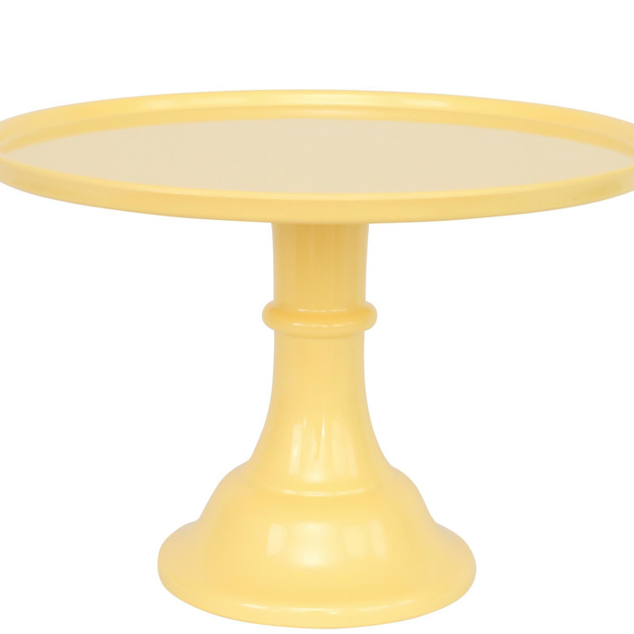 Daisy Yellow Melamine Cake Stand- Large Cake Stands by Joyeux Company ...