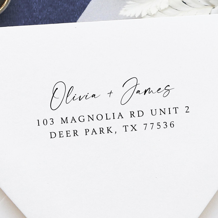 Timeless Love Address Stamp | Self Inking Return Address Stamp Address ...