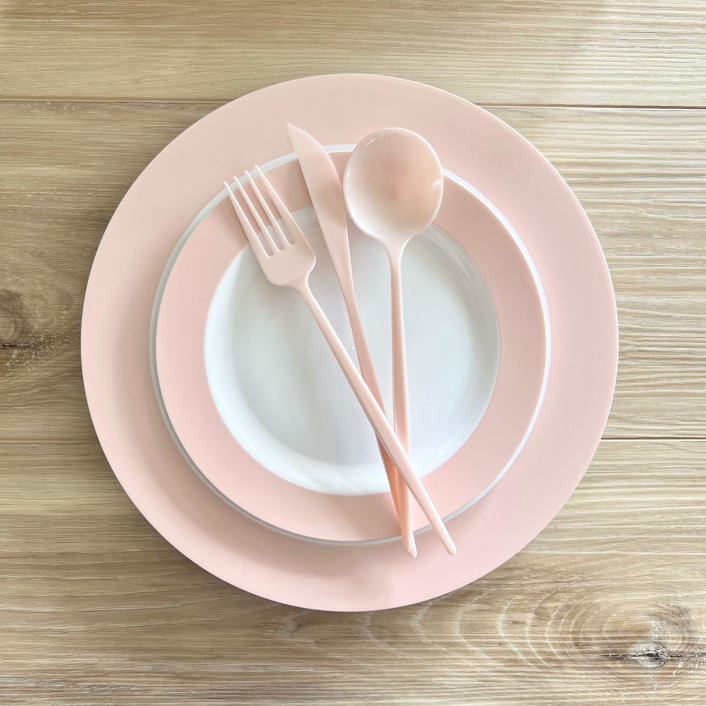 Ballerina Dinnerware Set | Pink Pearl Wedding Serving and Dining ...